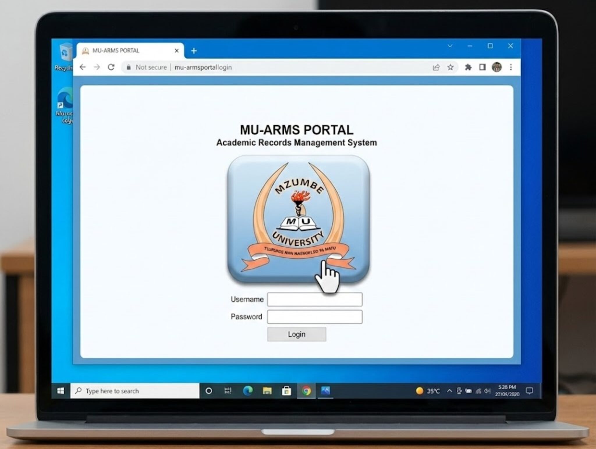 MU-ARMS - Mzumbe University Login